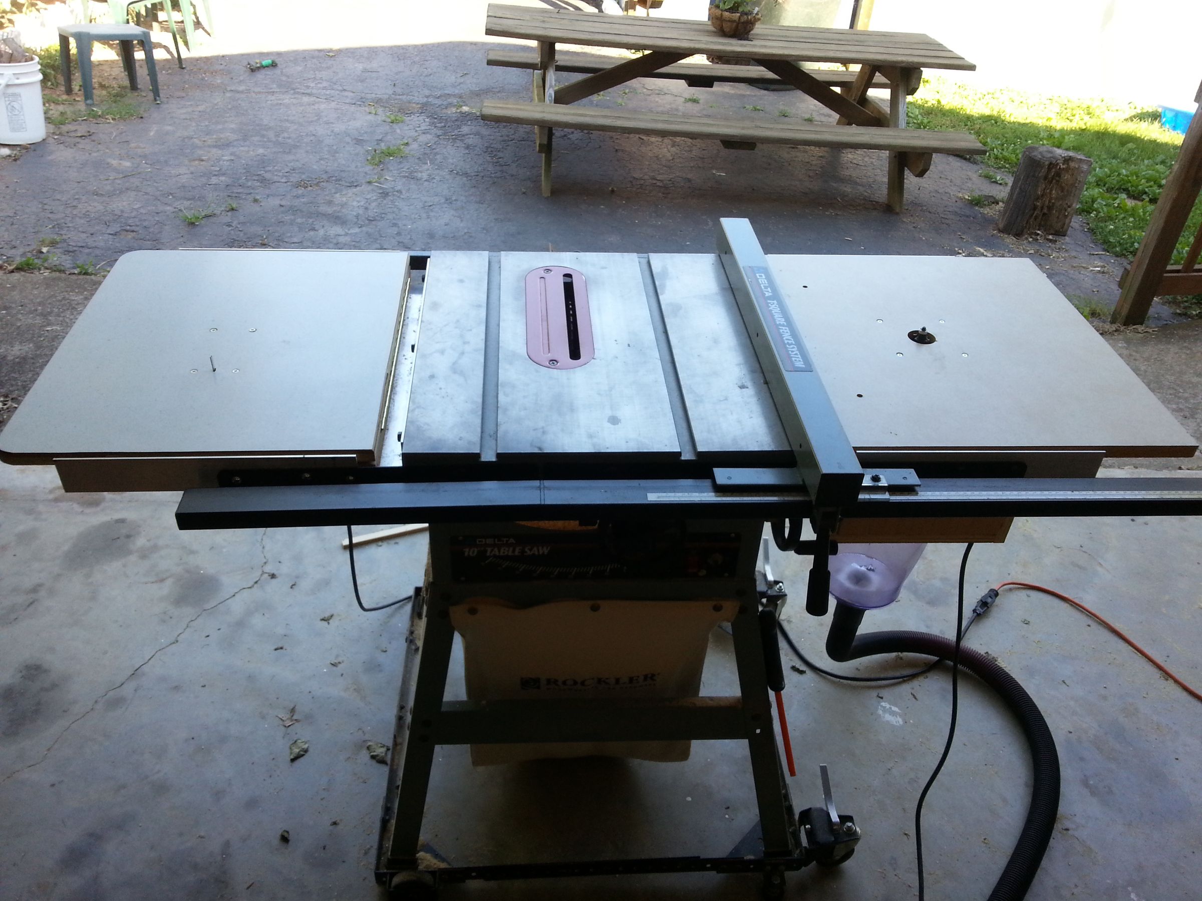 Add a Jig Saw Table to Your Table Saw : 6 Steps (with Pictures ...
