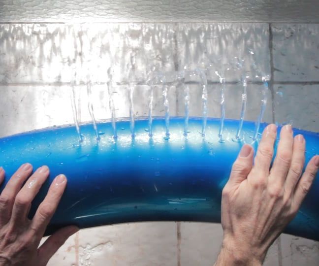 How to Play Auld Lang Syne on Hydraulophone (underwater Pipe Organ) : 5 ...