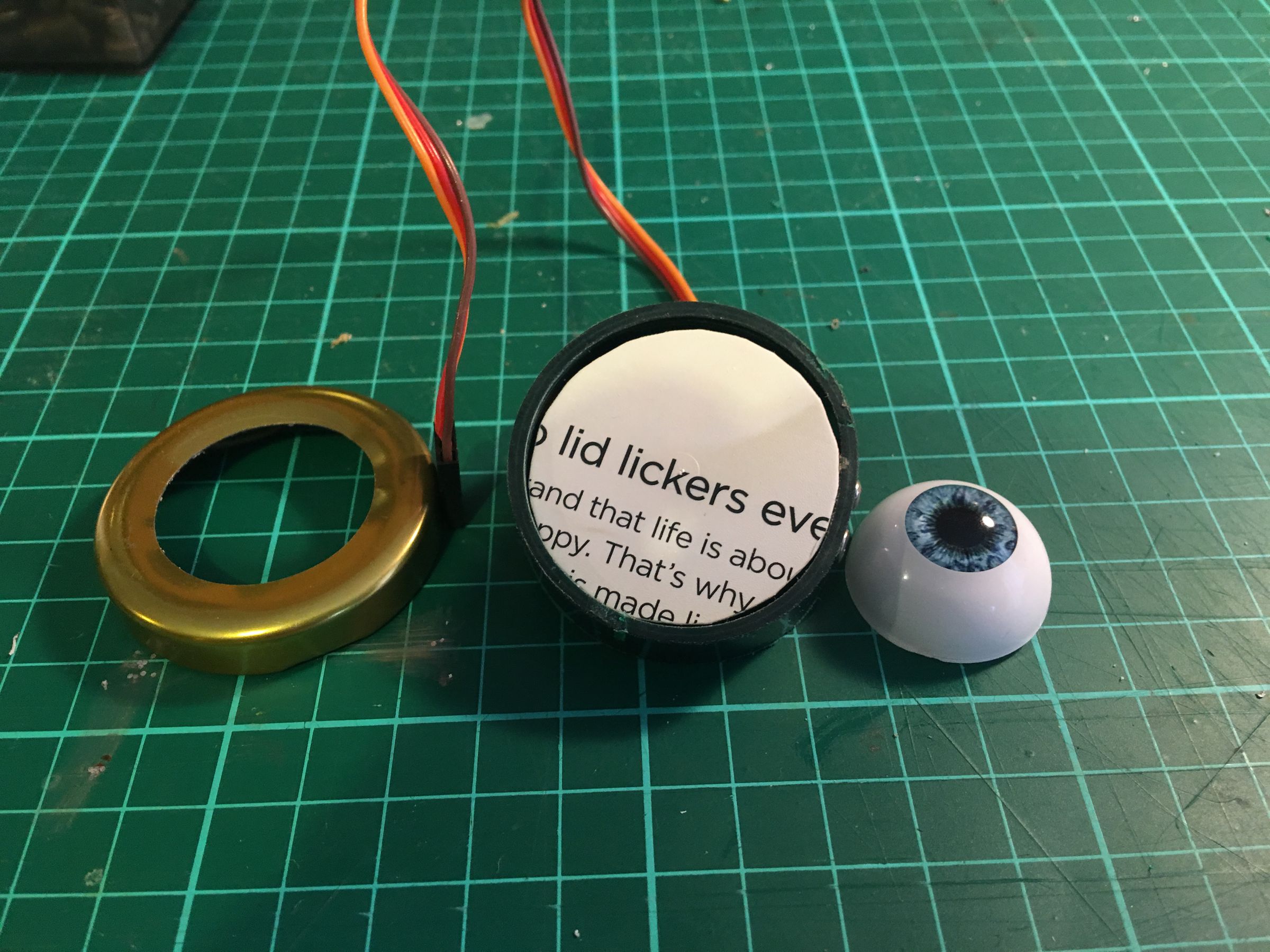 Mad Eye Moody - Moving Eyeball Prop : 9 Steps (with Pictures ...