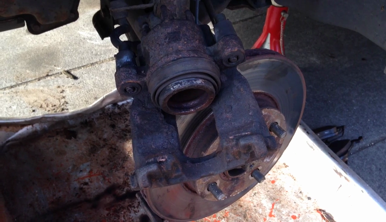 How to Rebuild a Brake Caliper (WITHOUT Removing It From You Car!) : 7 ...