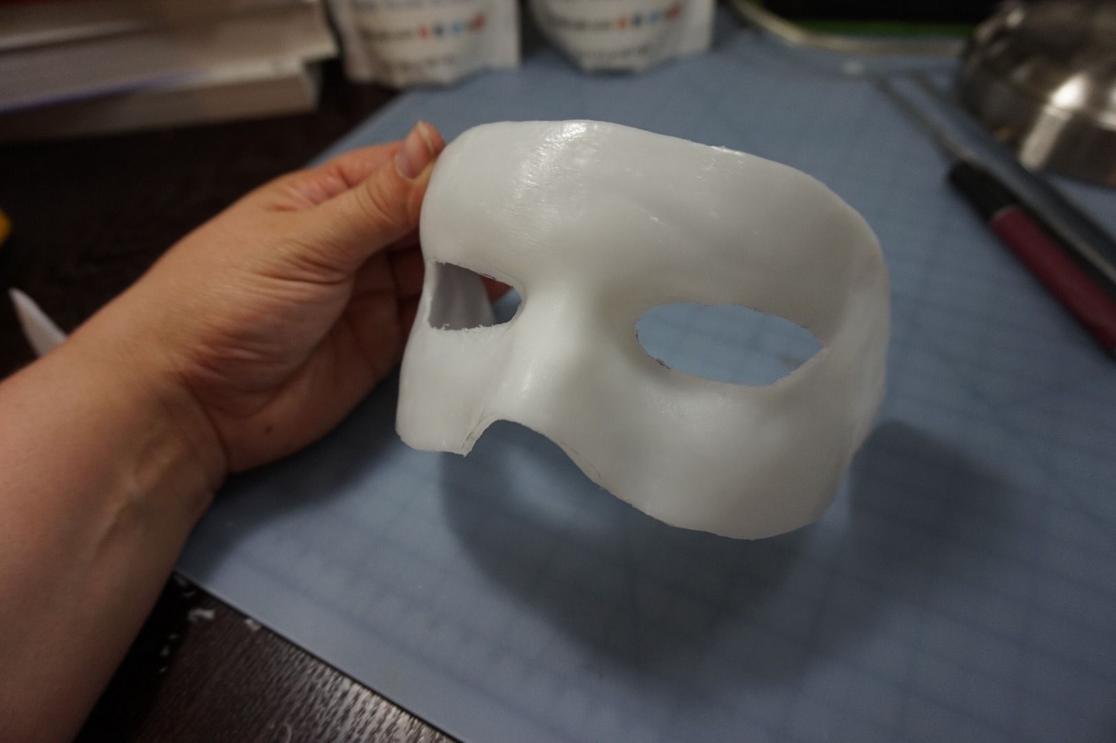 Custom-Molded InstaMorph Mask : 8 Steps (with Pictures) - Instructables