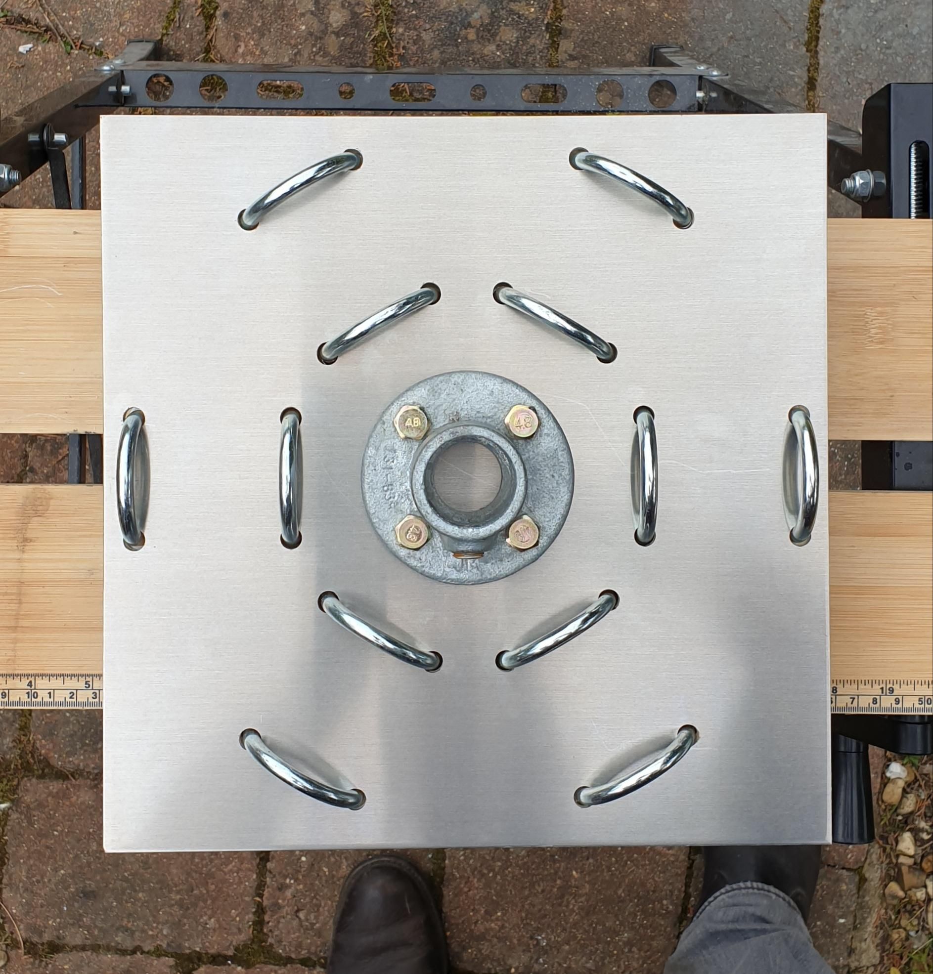 Broadband Hex Beam Antenna - 6 Band : 6 Steps (with Pictures ...