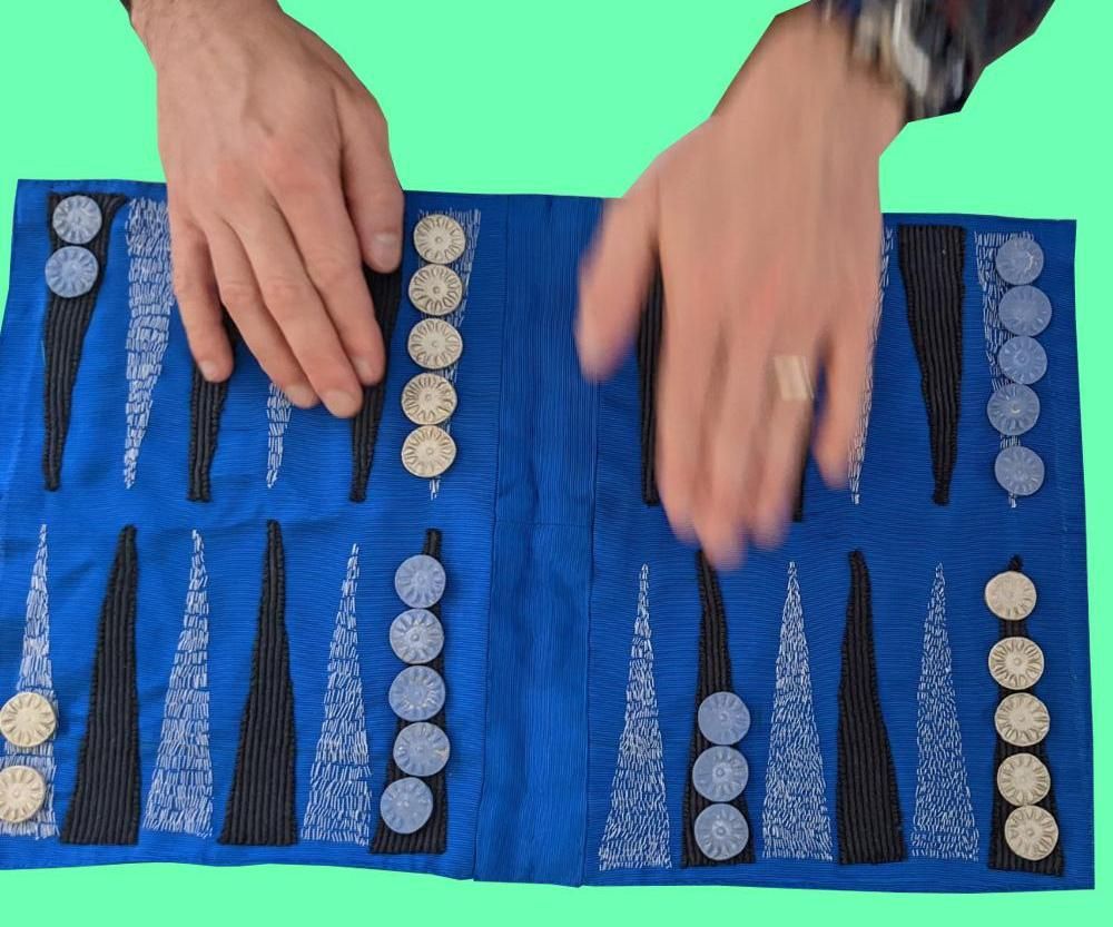 Upcycled Fabric Backgammon Board : 10 Steps (with Pictures) - Instructables