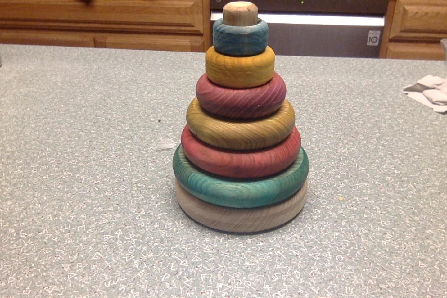 Stacking Ring Toy : 5 Steps (with Pictures) - Instructables