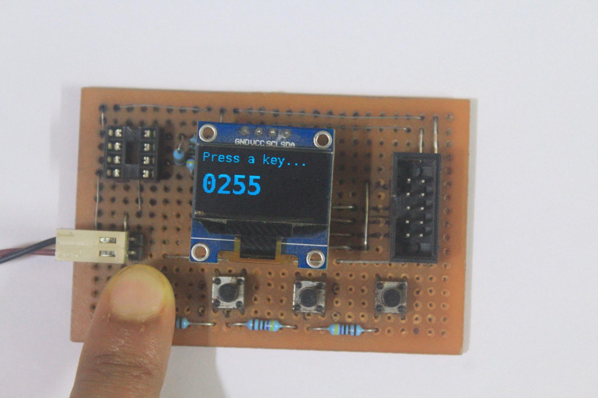 Interfacing SSD1306 Based I2C 128x64 OLED Module With ATtiny85 Without ...