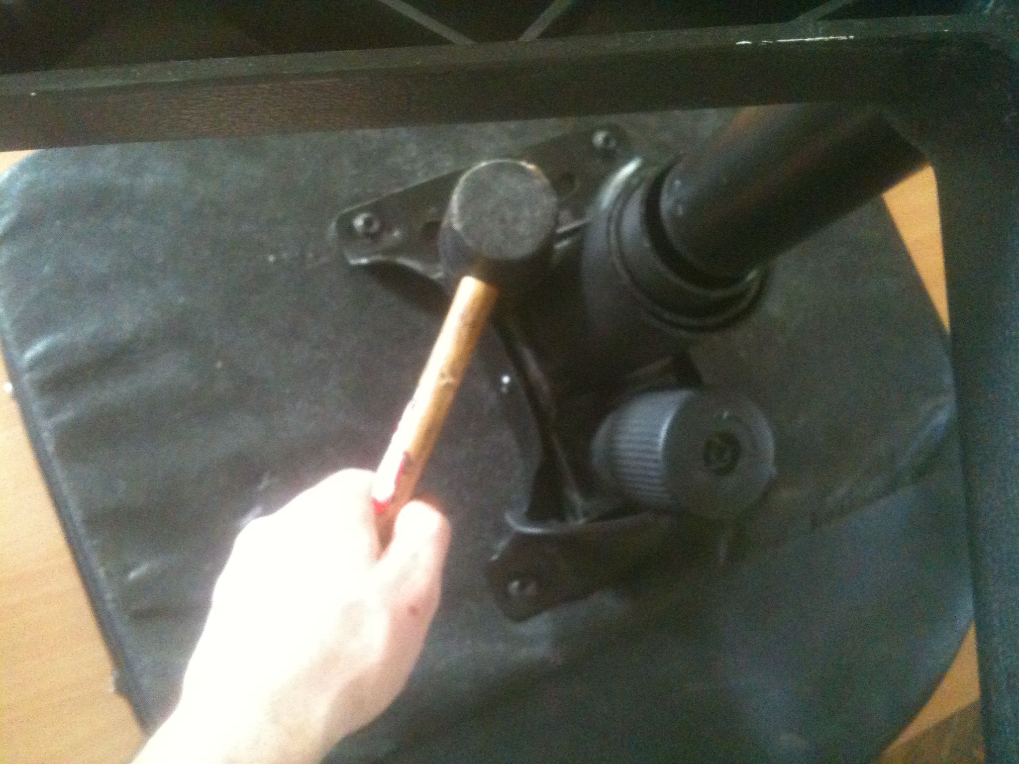 How to Fix/make Sinking Office Chair Reusable : 9 Steps - Instructables
