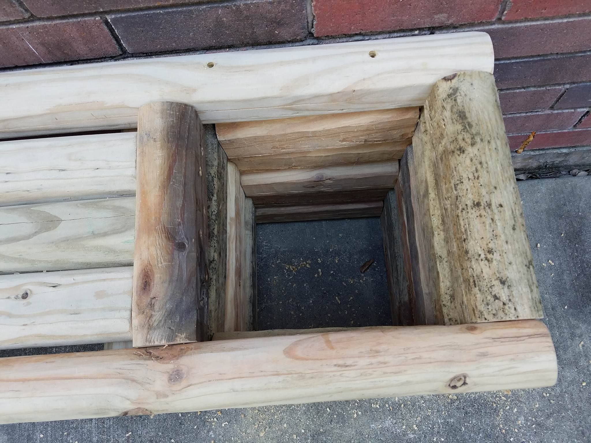 Diy Log Bench : 6 Steps (with Pictures) - Instructables