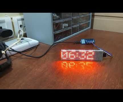 led matrix clock DIY Project - Step-by-Step DIY Project | FindingDIY