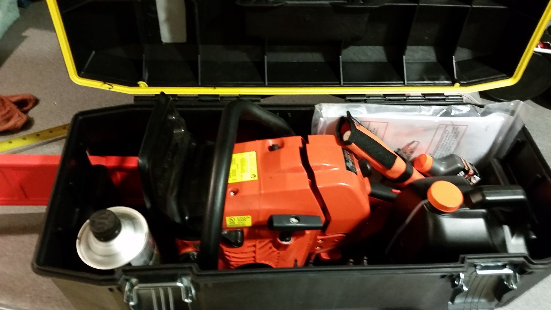 Toolbox Into Chainsaw Case : 4 Steps (with Pictures) - Instructables