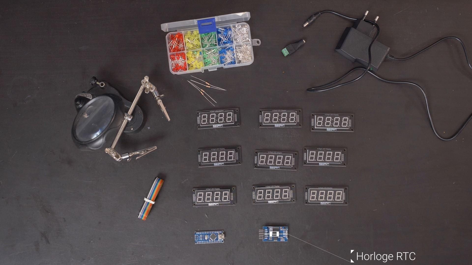 Futuristic Clock BTTF Style : 14 Steps (with Pictures) - Instructables