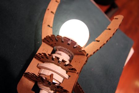 Cardboard Desk Lamp : 9 Steps (with Pictures) - Instructables