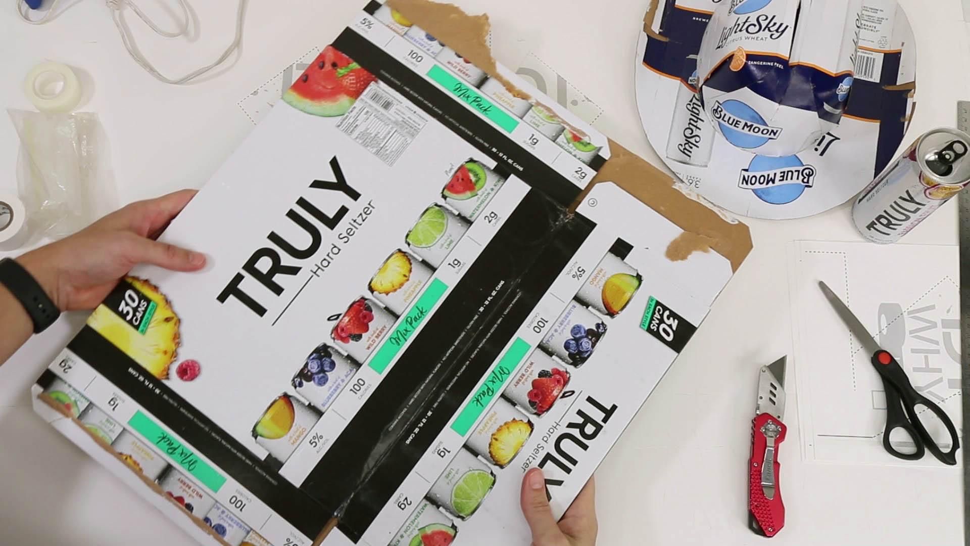 Beer Box Cardboard Cowboy Hat : 13 Steps (with Pictures) - Instructables