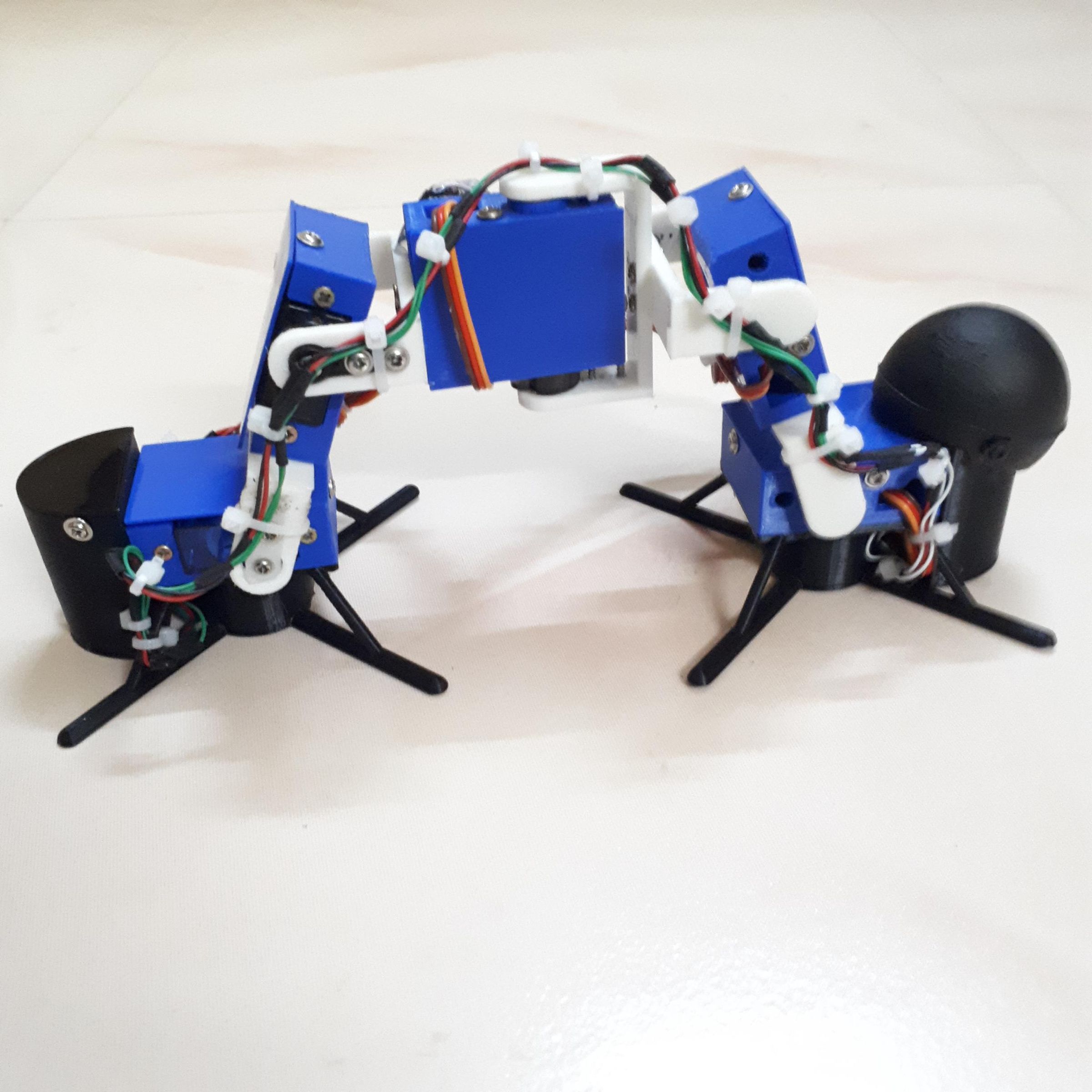 Inchworm Robot - Modular, Move Allsides With BT App : 22 Steps (with ...