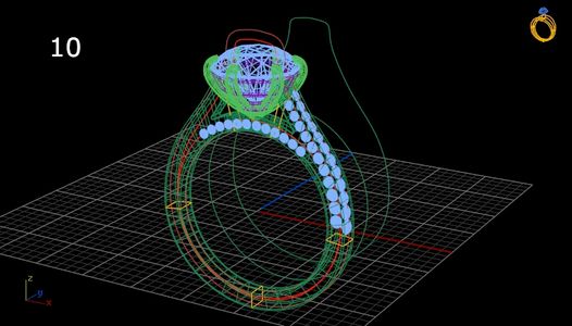 Custom Platinum Engagement Ring- From CAD to Finish : 15 Steps ...