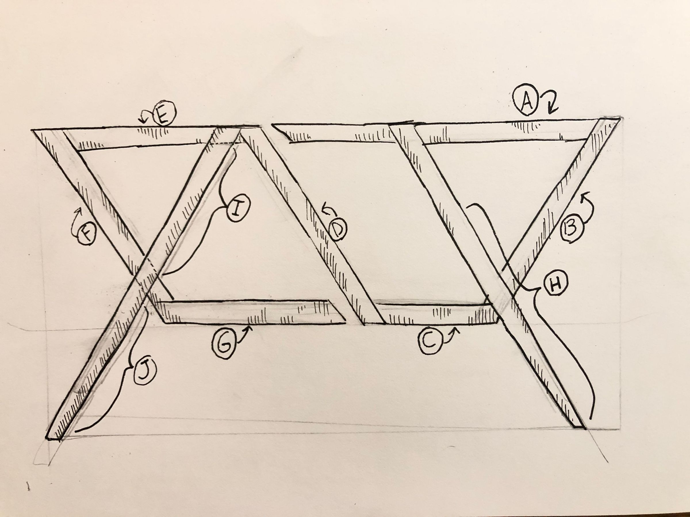 Slat-Built Modern Coffee Table (w/ Additive Joinery) : 16 Steps (with ...