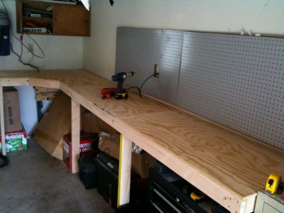 Cheap and Easy Garage Workbench : 3 Steps - Instructables