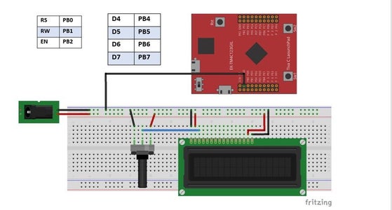 Tiva C Projects: Interfacing LCD With Tiva C : 5 Steps - Instructables