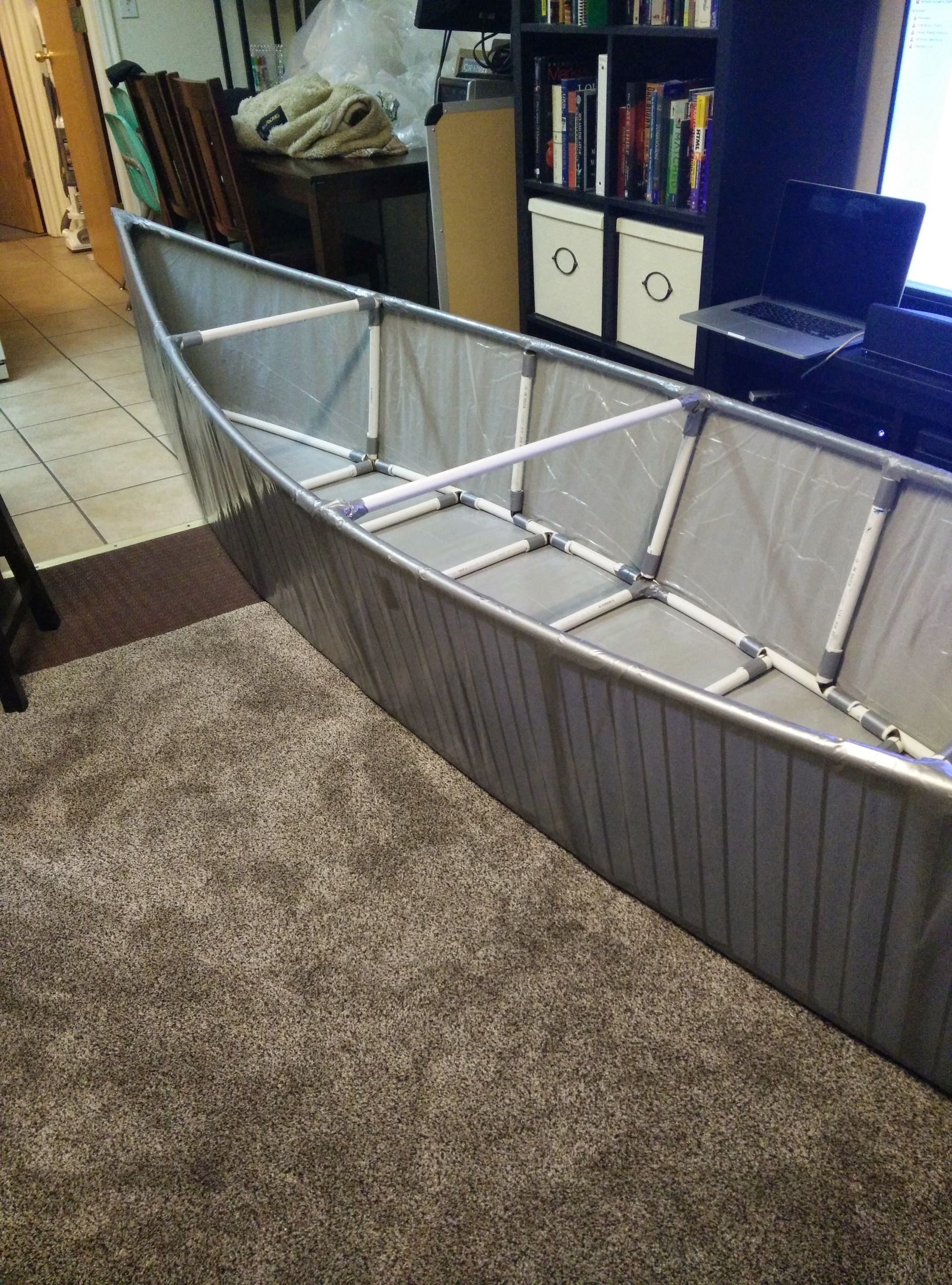 Duct Tape and PVC Canoe : 6 Steps (with Pictures) - Instructables