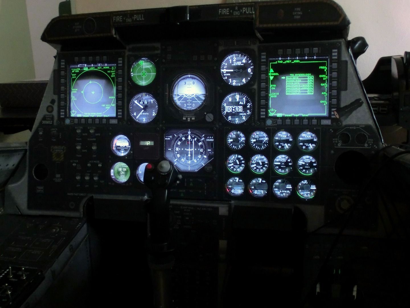 A-10 Jet Aircraft Cardboard Cockpit Replica : 5 Steps (with Pictures ...