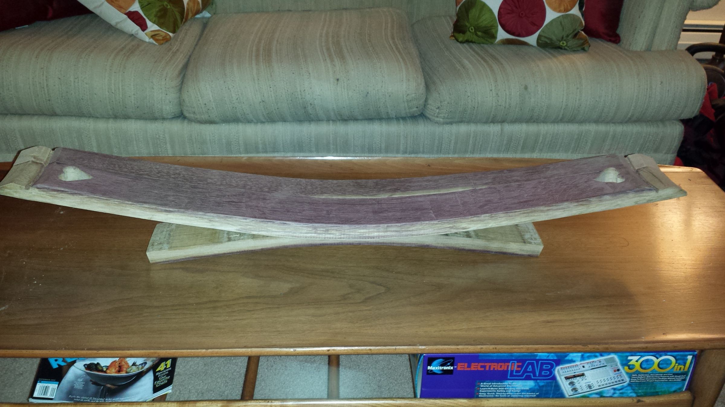 Wine Barrel Stave Appetizer Tray (Hand Tools) : 10 Steps (with Pictures ...