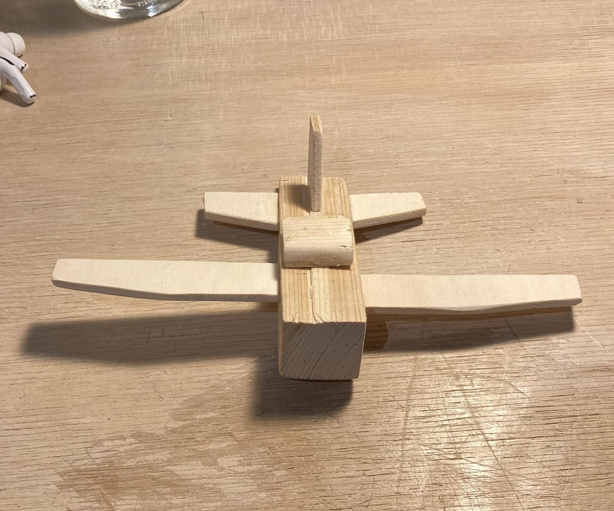 Simple Wooden Airplane for Beginners : 11 Steps - Instructables