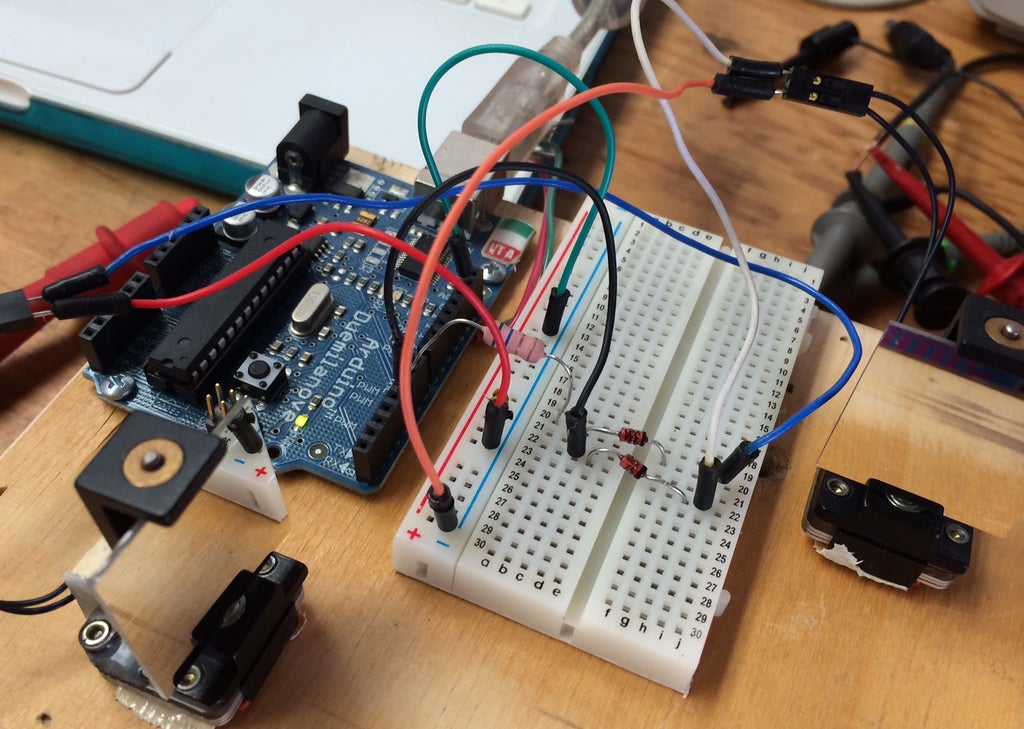 Arduino Laser Show With Full Xy Control 33 Steps With Pictures Instructables