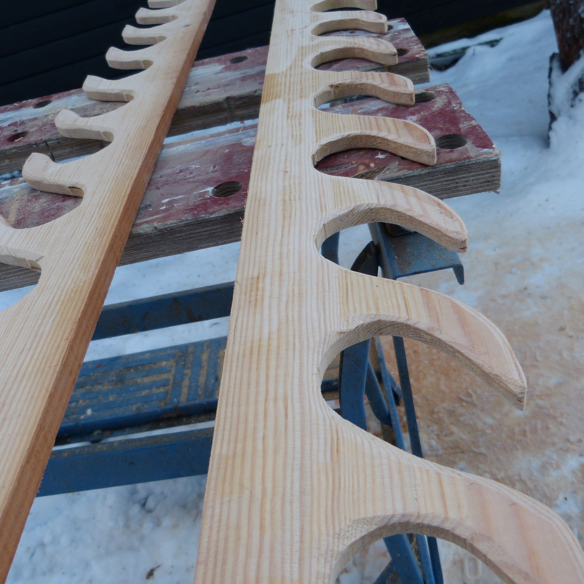 DIY Fishing Rod Storage Rack , Wallmounted : 15 Steps (with Pictures ...