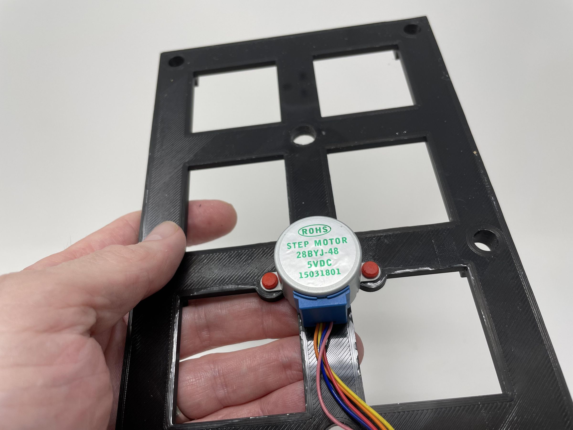 A 3D Printed Seven Segment Electro-Mechanical Single Motor Driven ...