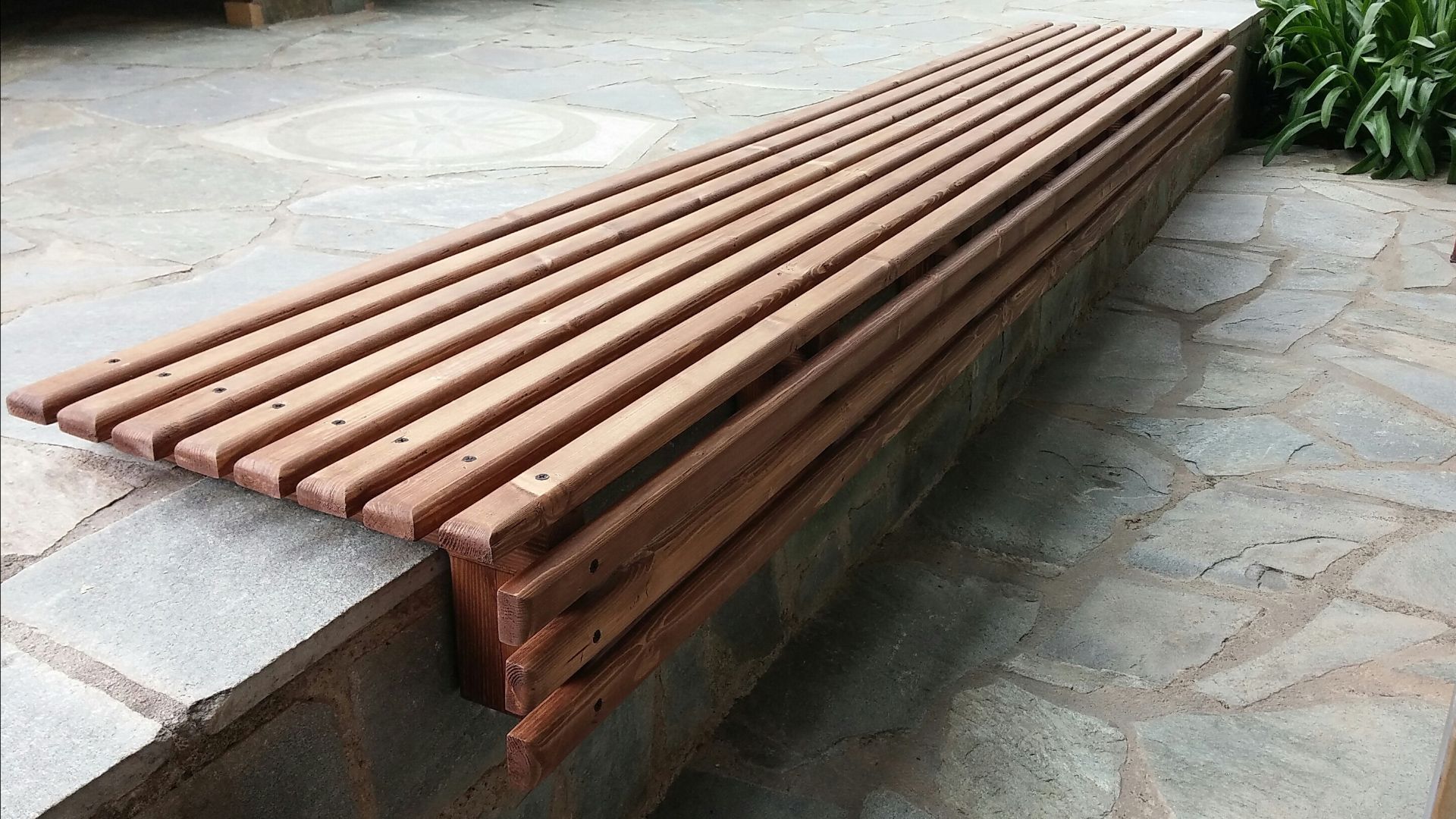 Outdoor Wooden Slat Bench Seat : 20 Steps (with Pictures) - Instructables