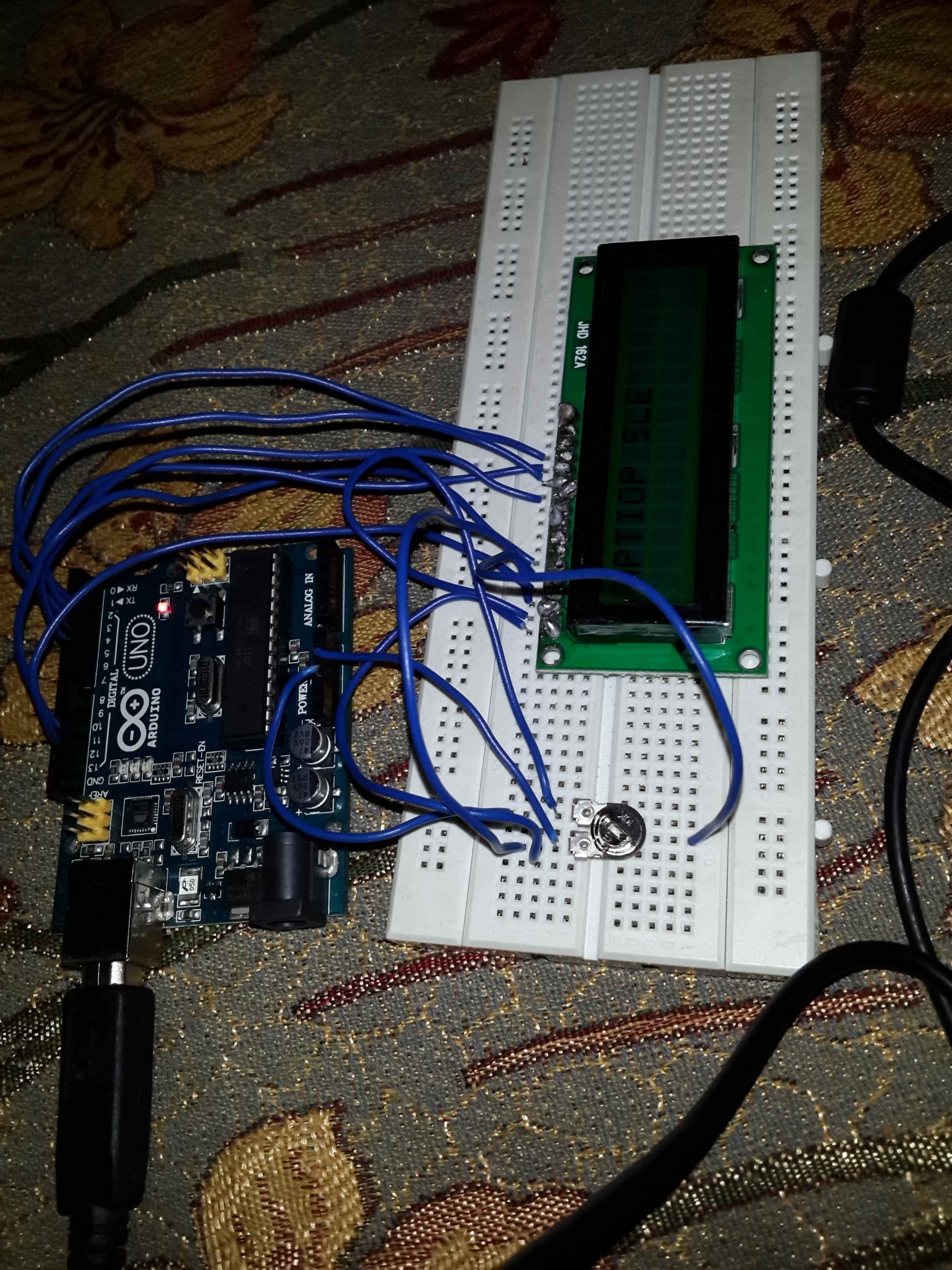 Easy Lcd Display With Arduino 3 Steps Instructables 1879
