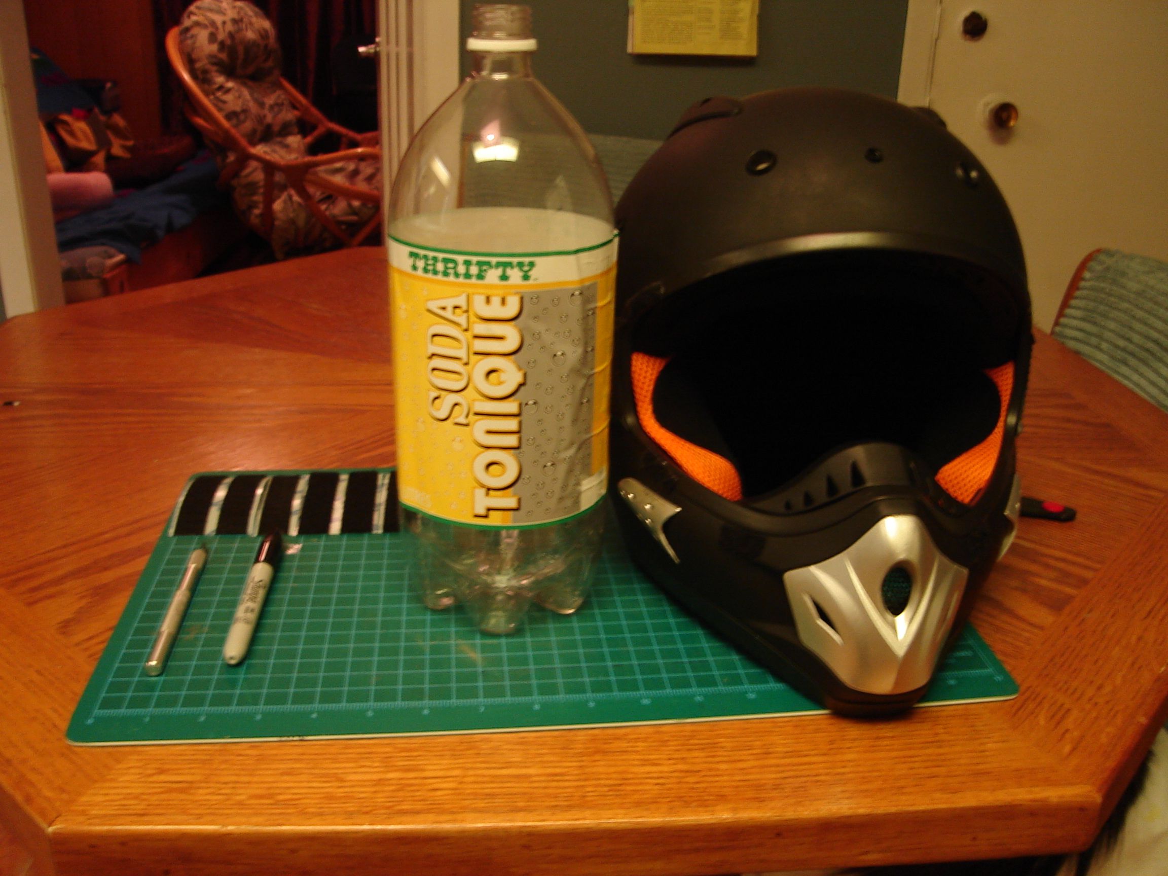 Create a Simple Visor for Your Otherwise Visorless Full-face Helmets ...