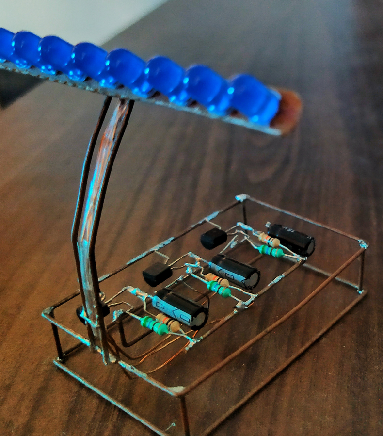 Bc 547 Led Chaser | How to Make a Led Chaser| : 6 Steps - Instructables