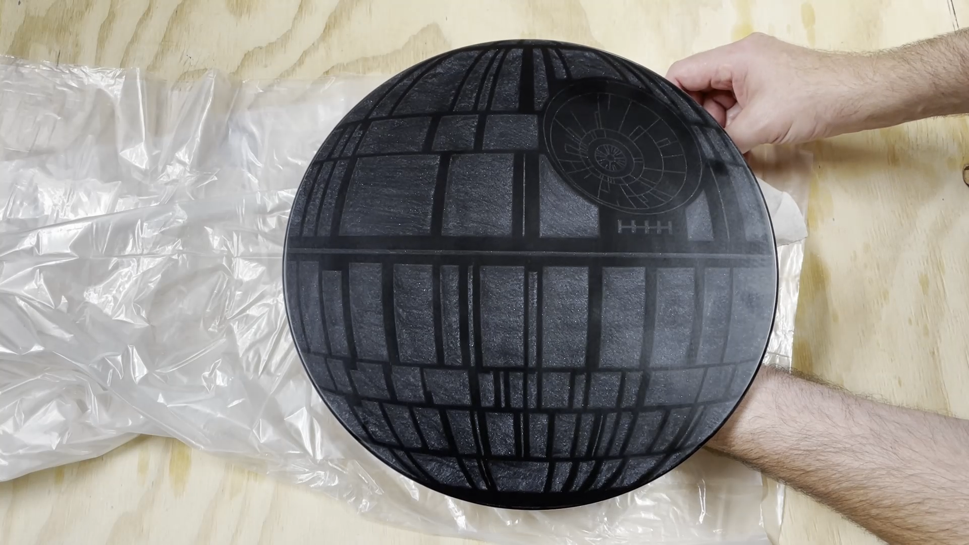 Death Star Cutting Board : 11 Steps (with Pictures) - Instructables