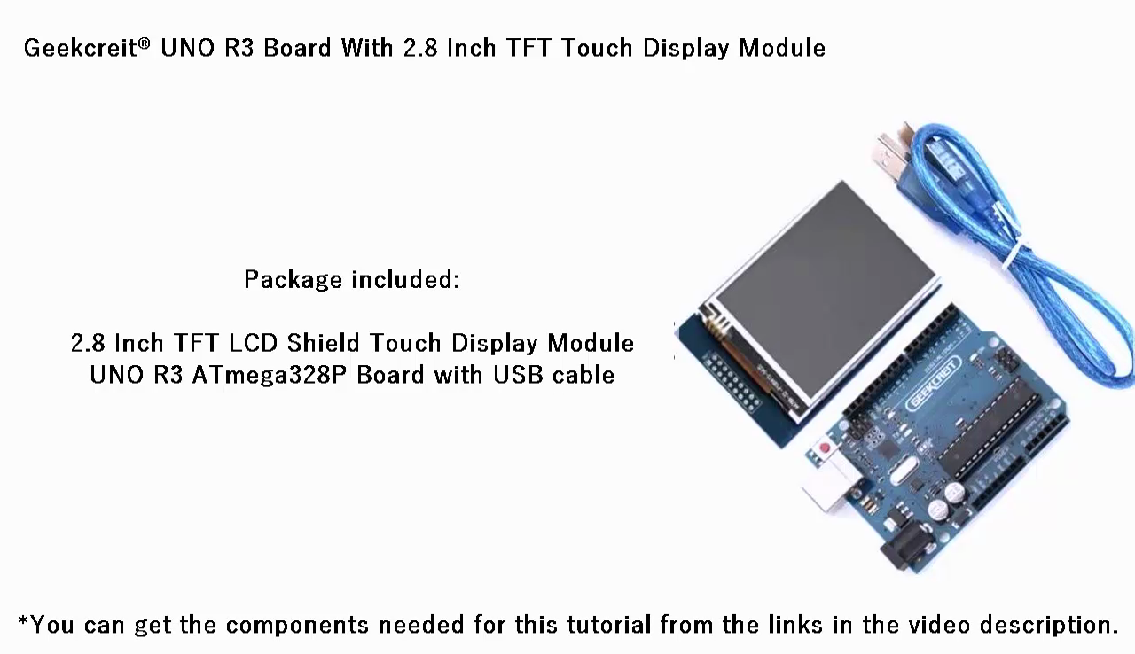Arduino - Touch Screen TFT LCD Tutorial (First Review Before the Next ...