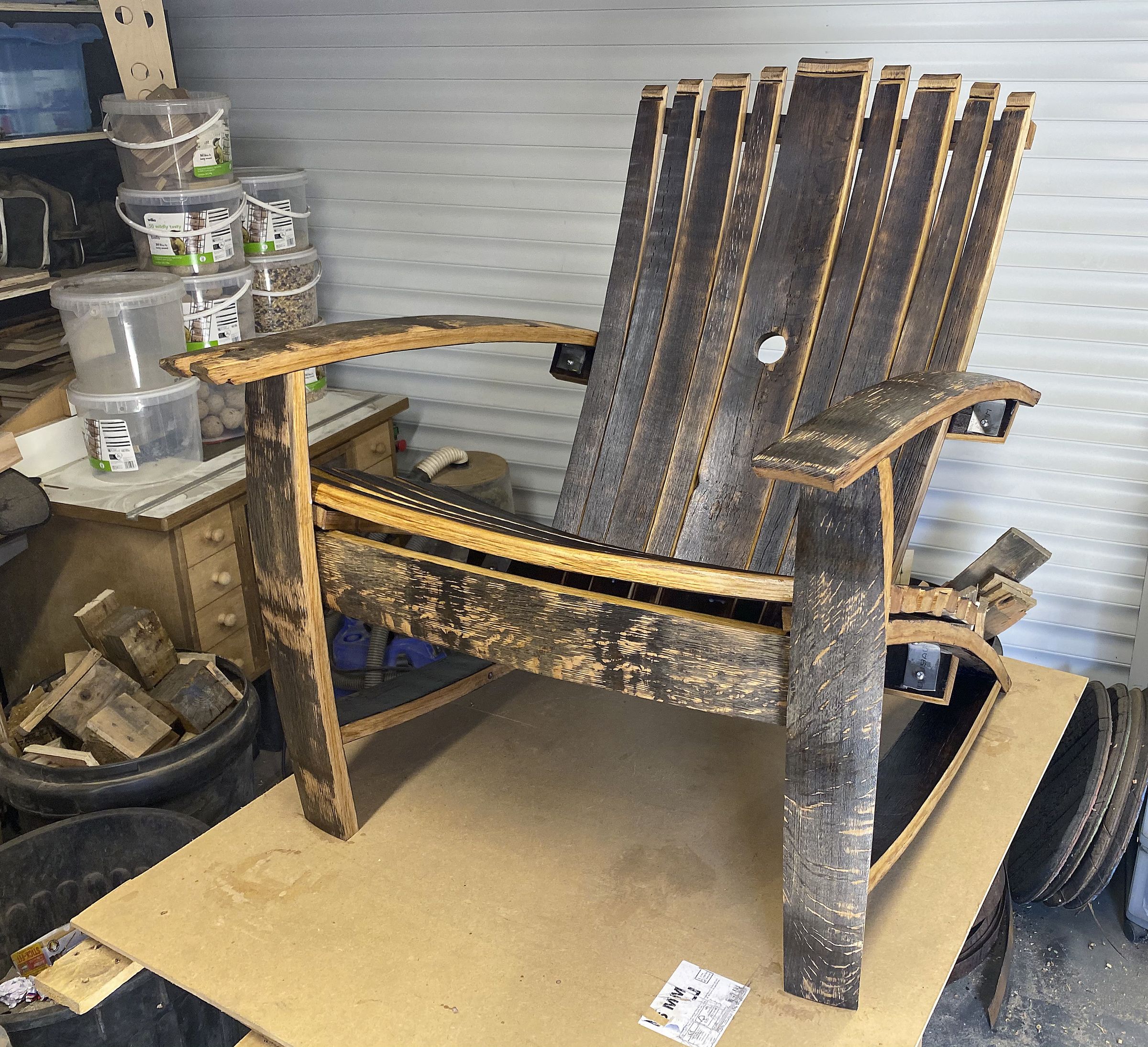 Whisky Barrel Chair : 9 Steps (with Pictures) - Instructables