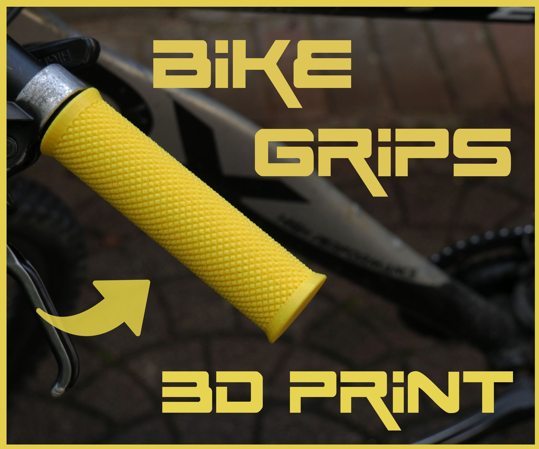 3D Print a Custom Bike Grips : 4 Steps (with Pictures) - Instructables