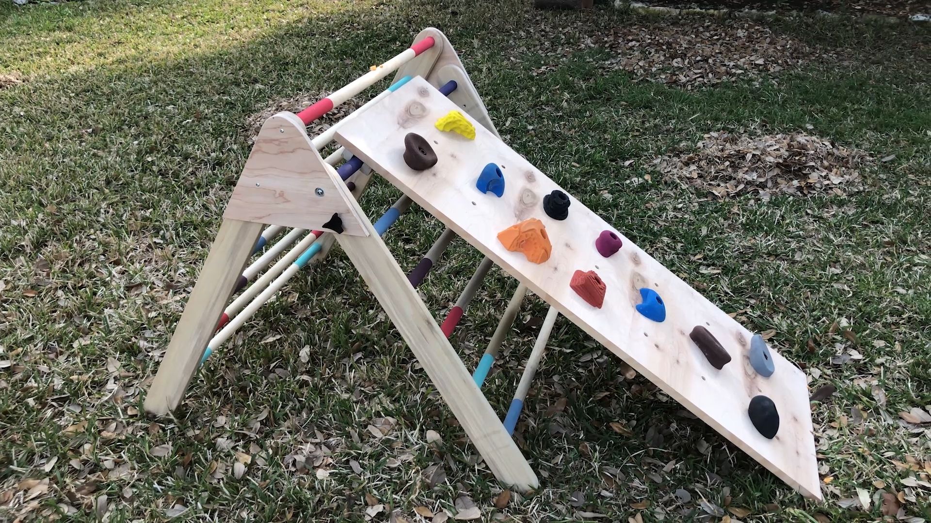 How to Make a Kids Wooden Climber (Pikler Triangle) : 17 Steps (with ...