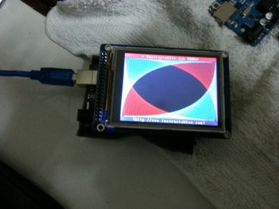 Make an Oscilloscope Using the SainSmart Mega2560 With the TFT LCD Shield and the 3.5 "color ...