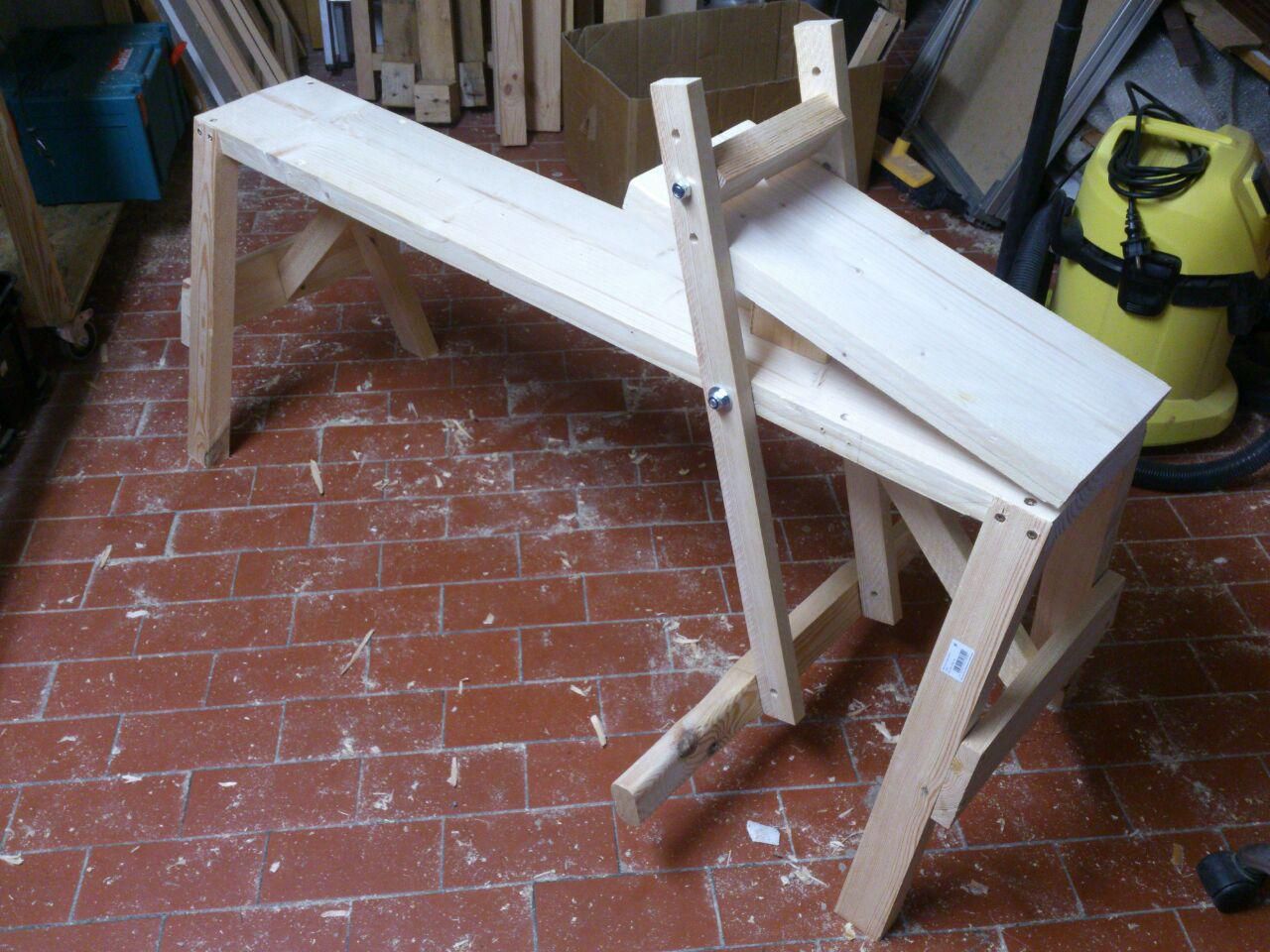 Jenny and Ian Make a Shave Horse : 5 Steps (with Pictures) - Instructables