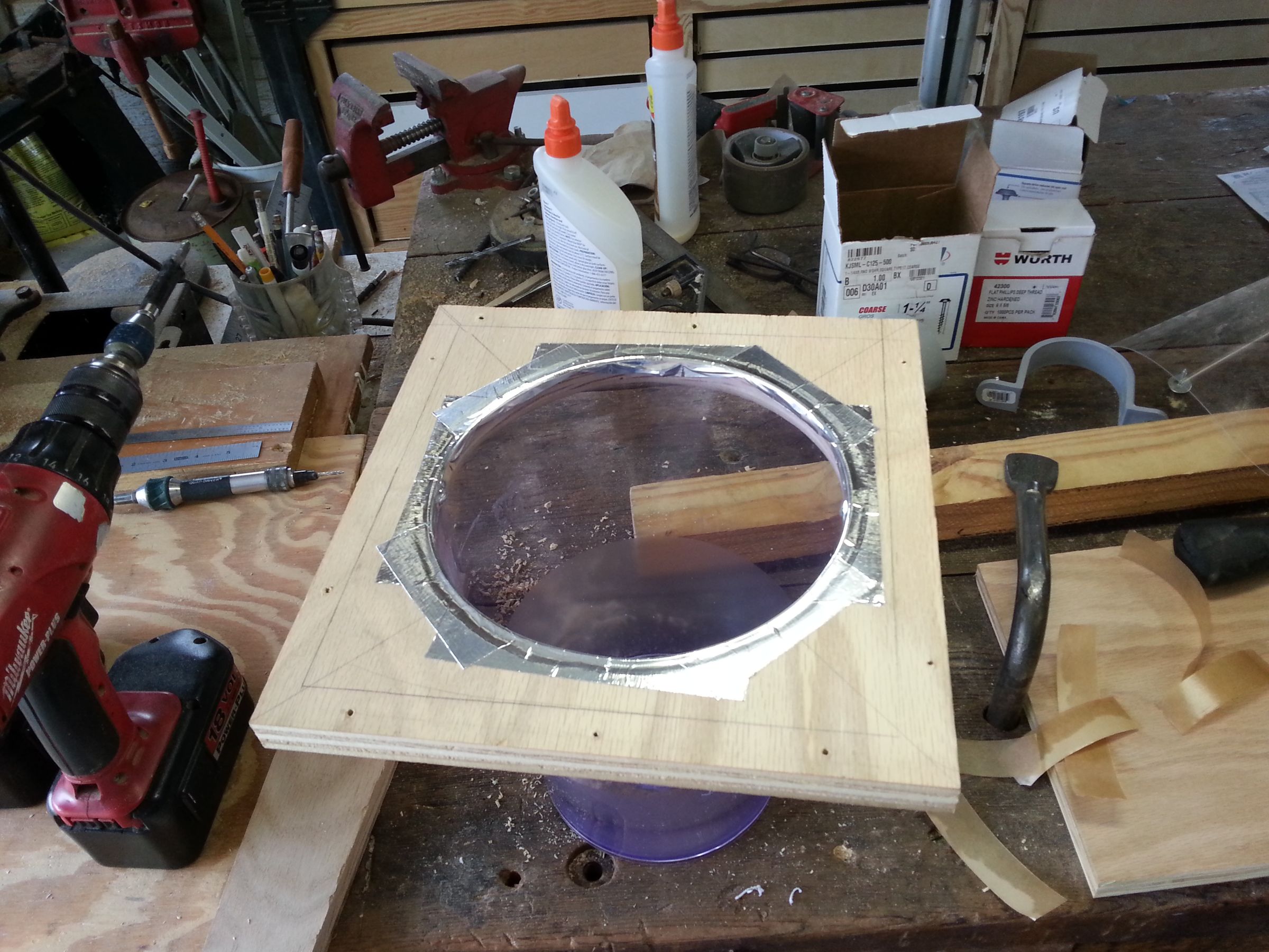 Add a Router Table With Dust Collector to Your Table Saw : 7 Steps ...