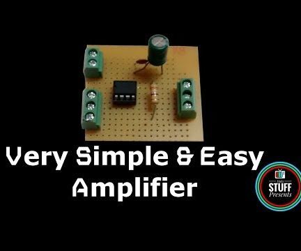 How to Make Simple & Easy Amplifier Using LM386 With High Gain : 3 ...
