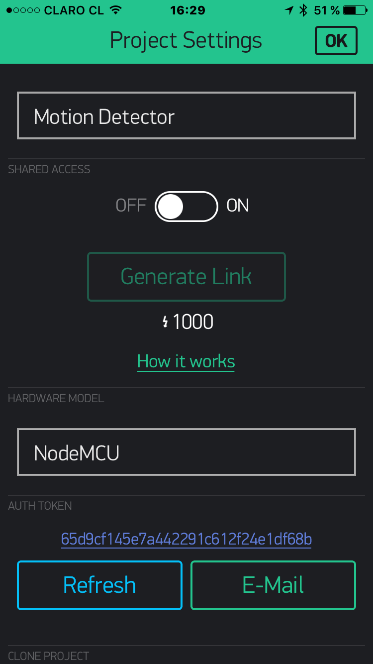 IoT Motion Detector With NodeMCU and BLYNK : 6 Steps (with Pictures) - Instructables