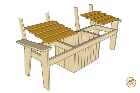 The Most Amazing Cooler Bench Ever : 11 Steps (with Pictures ...