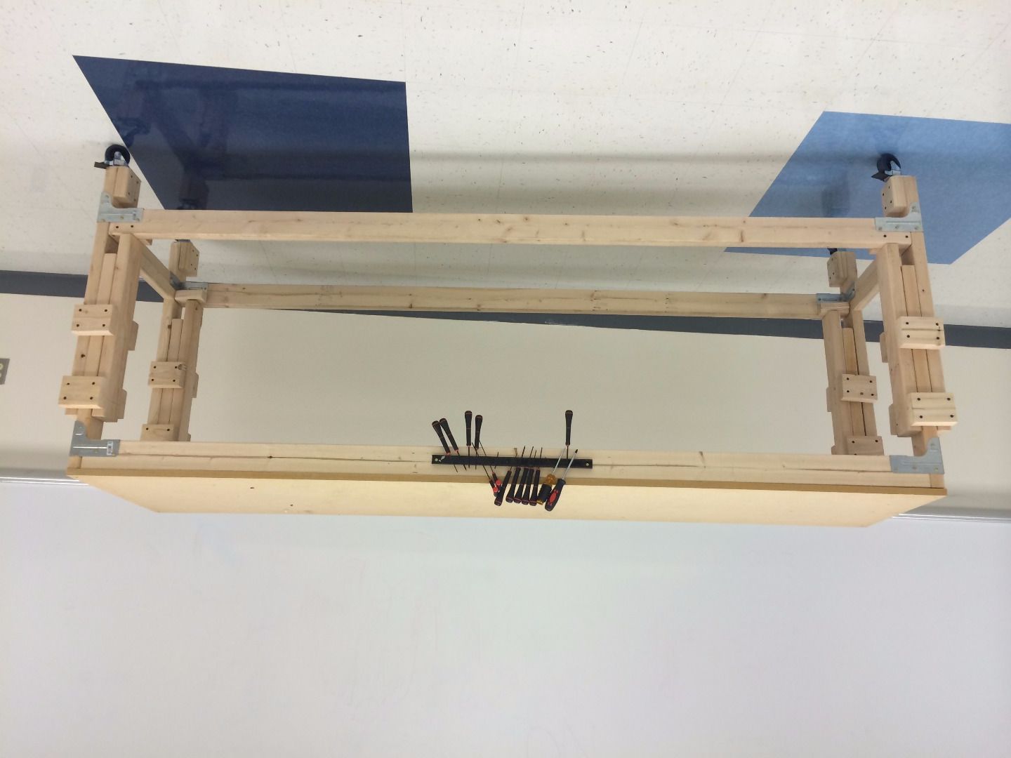 Build an Adjustable Stand Up Workbench : 7 Steps (with Pictures ...