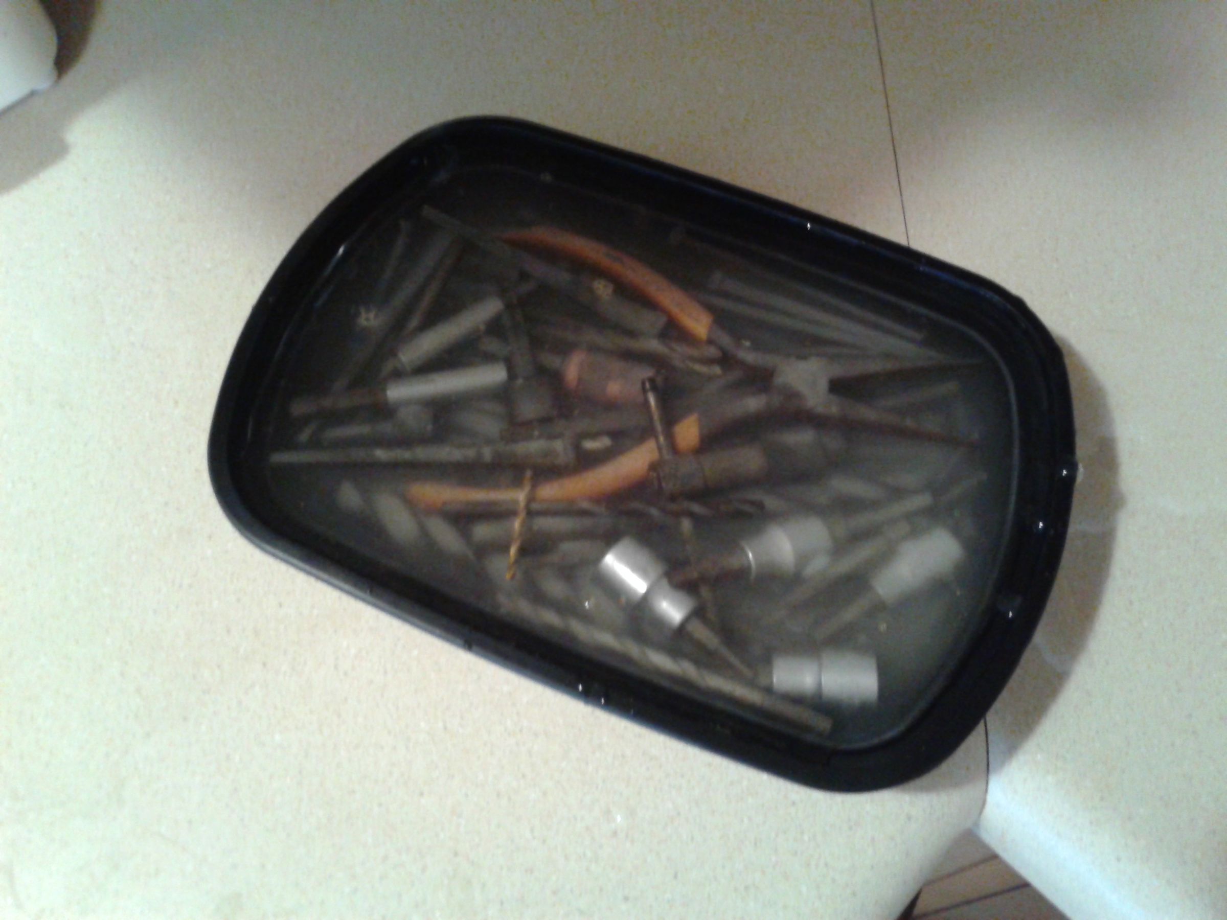 Cleaning Rust Off of Tools Without Harsh Chemicals : 4 Steps (with ...