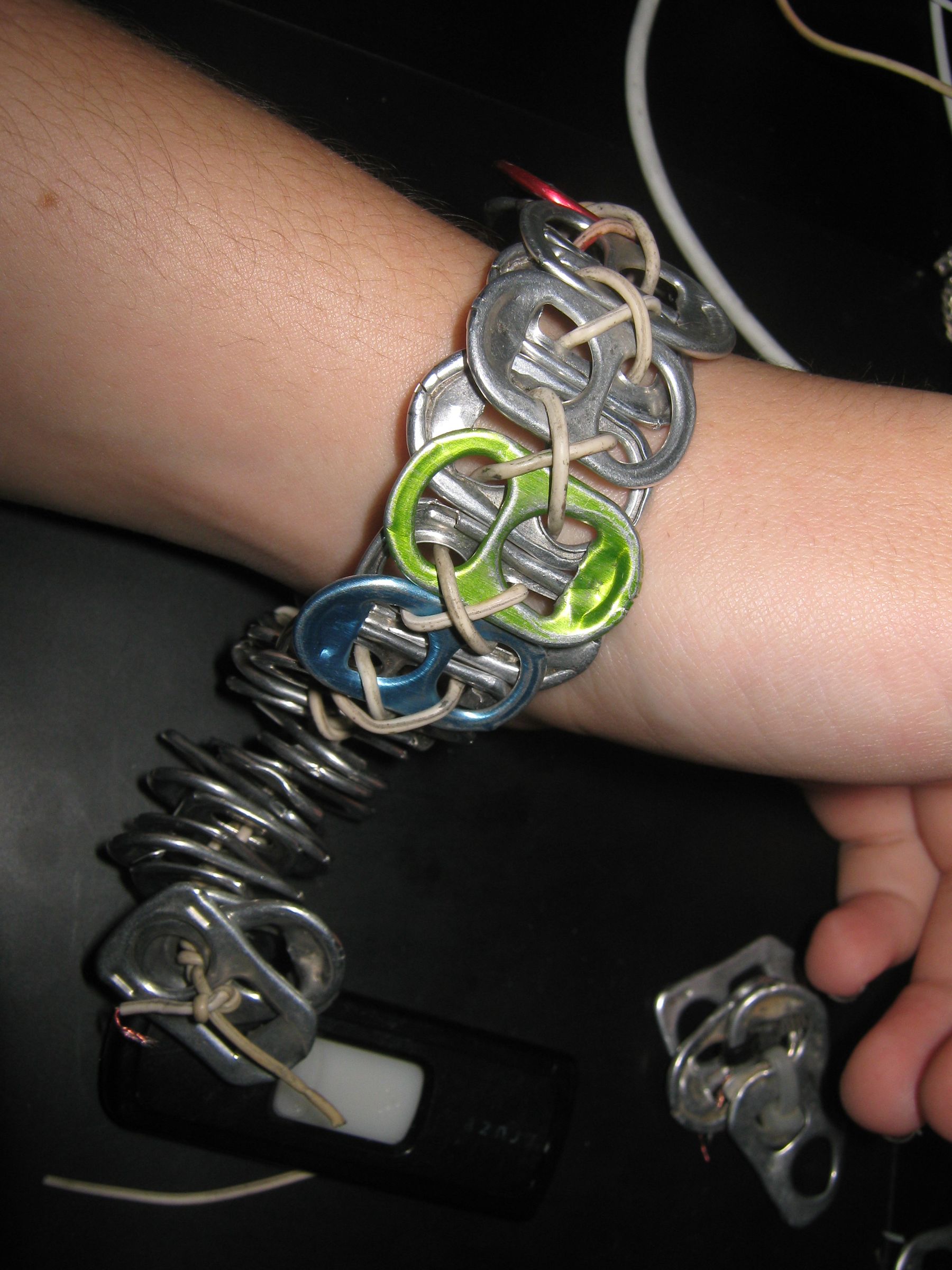 Pop Tab Bracelets : 10 Steps - Instructables