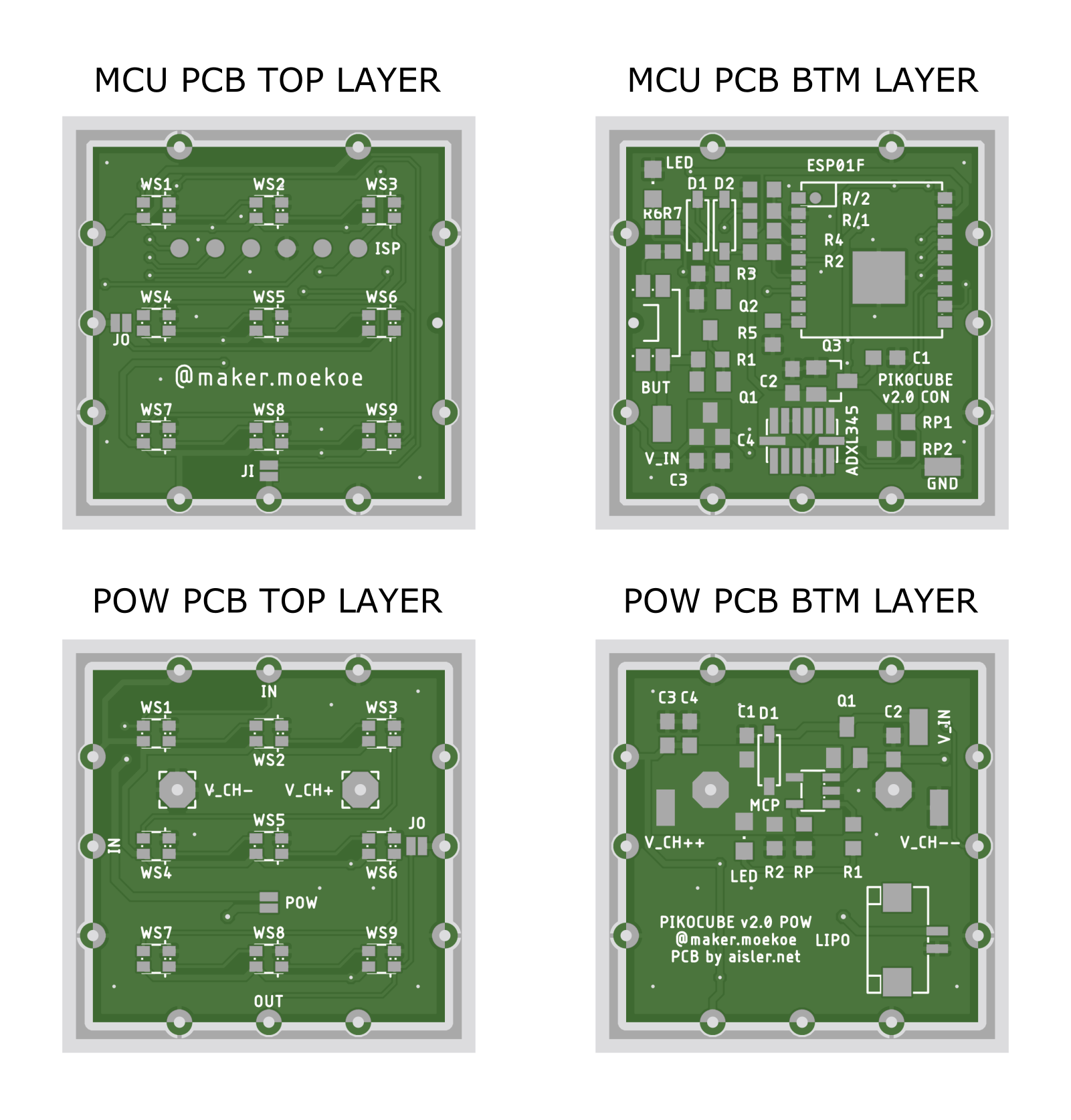 Six Sided PCB LED Dice With WIFI & Gyroscope - PIKOCUBE : 7 Steps (with ...