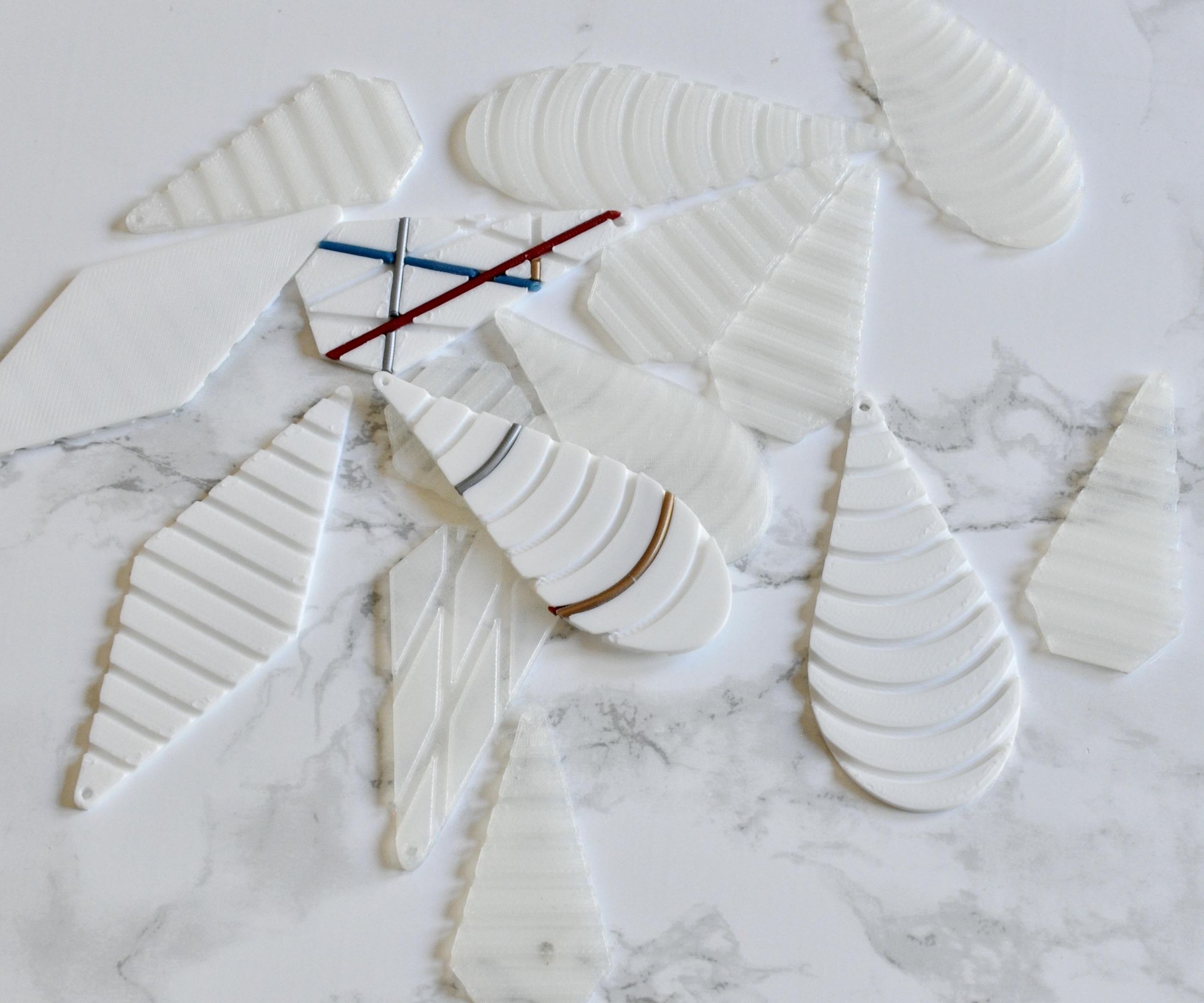 Filament Earrings : 12 Steps (with Pictures) - Instructables