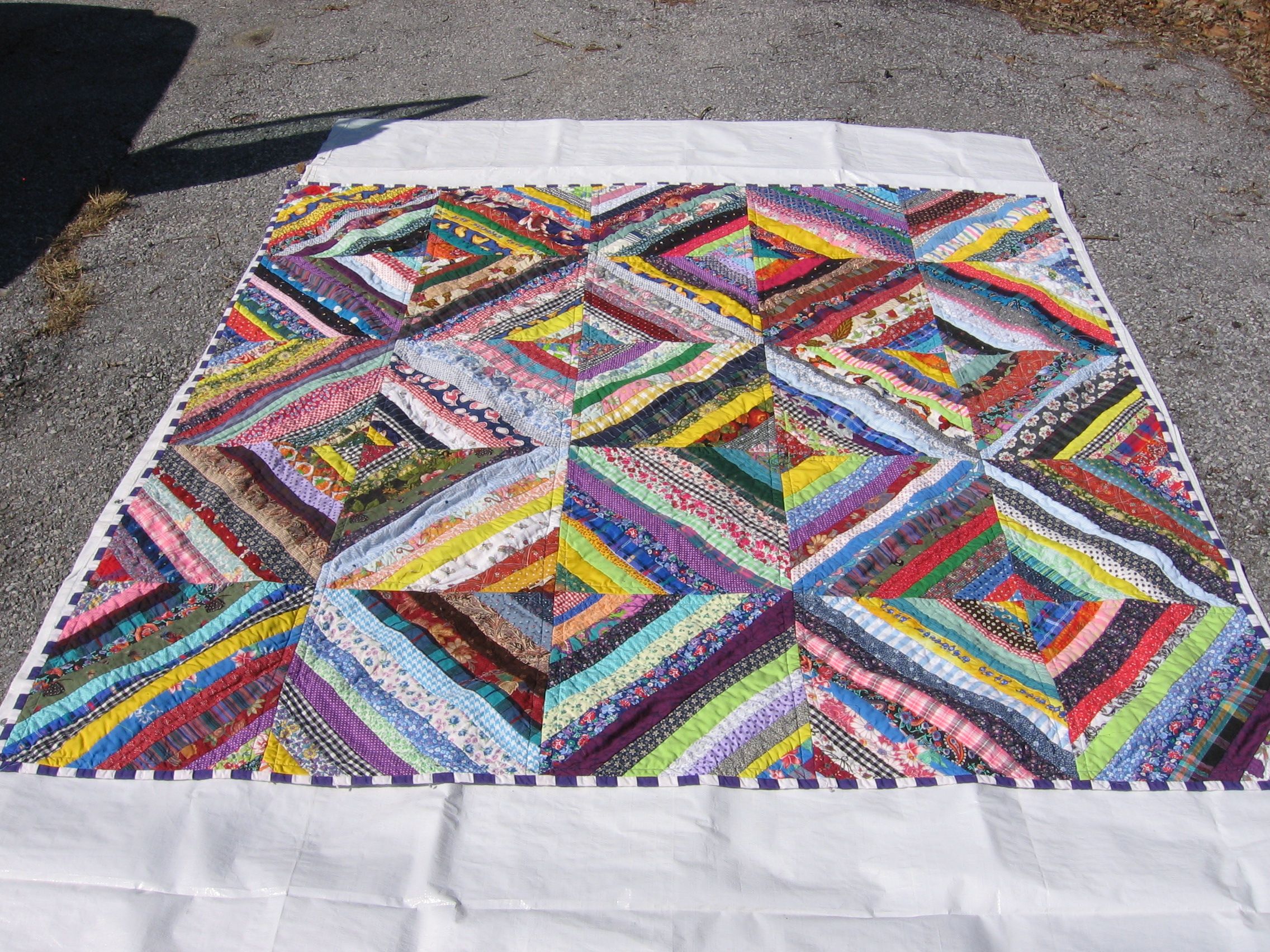 Schnibble Quilt - Quick, Easy & Two-sided : 4 Steps (with Pictures ...