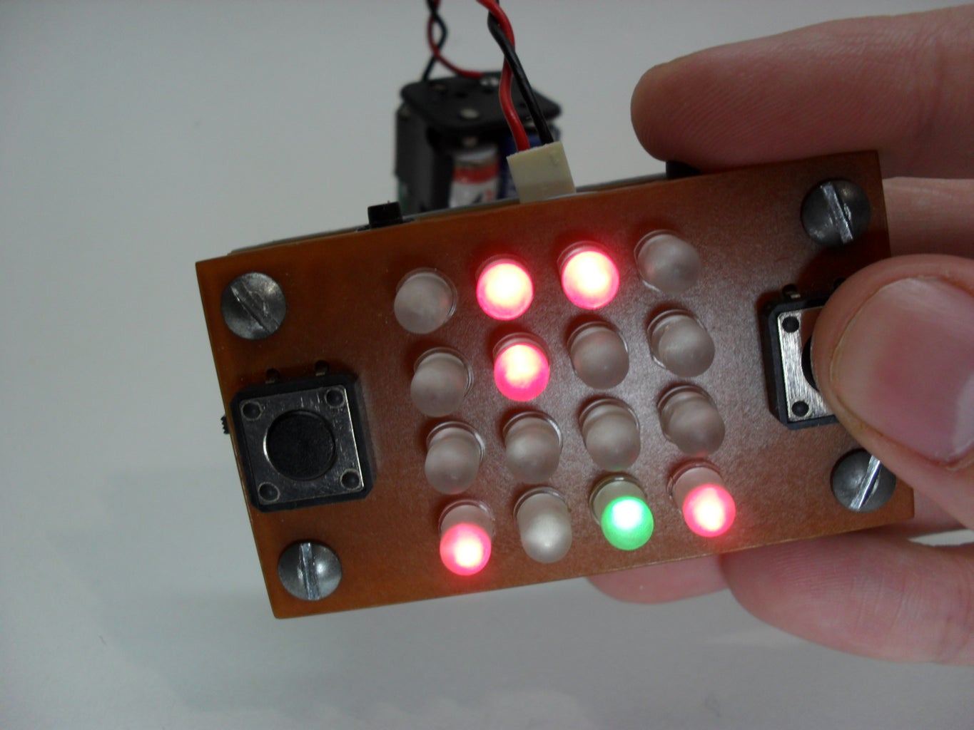 Portable Led Game System 12 Steps With Pictures Instructables